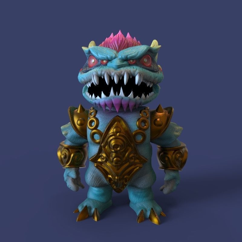 IARTOI King Monstoy 3D model 3D printable | CGTrader