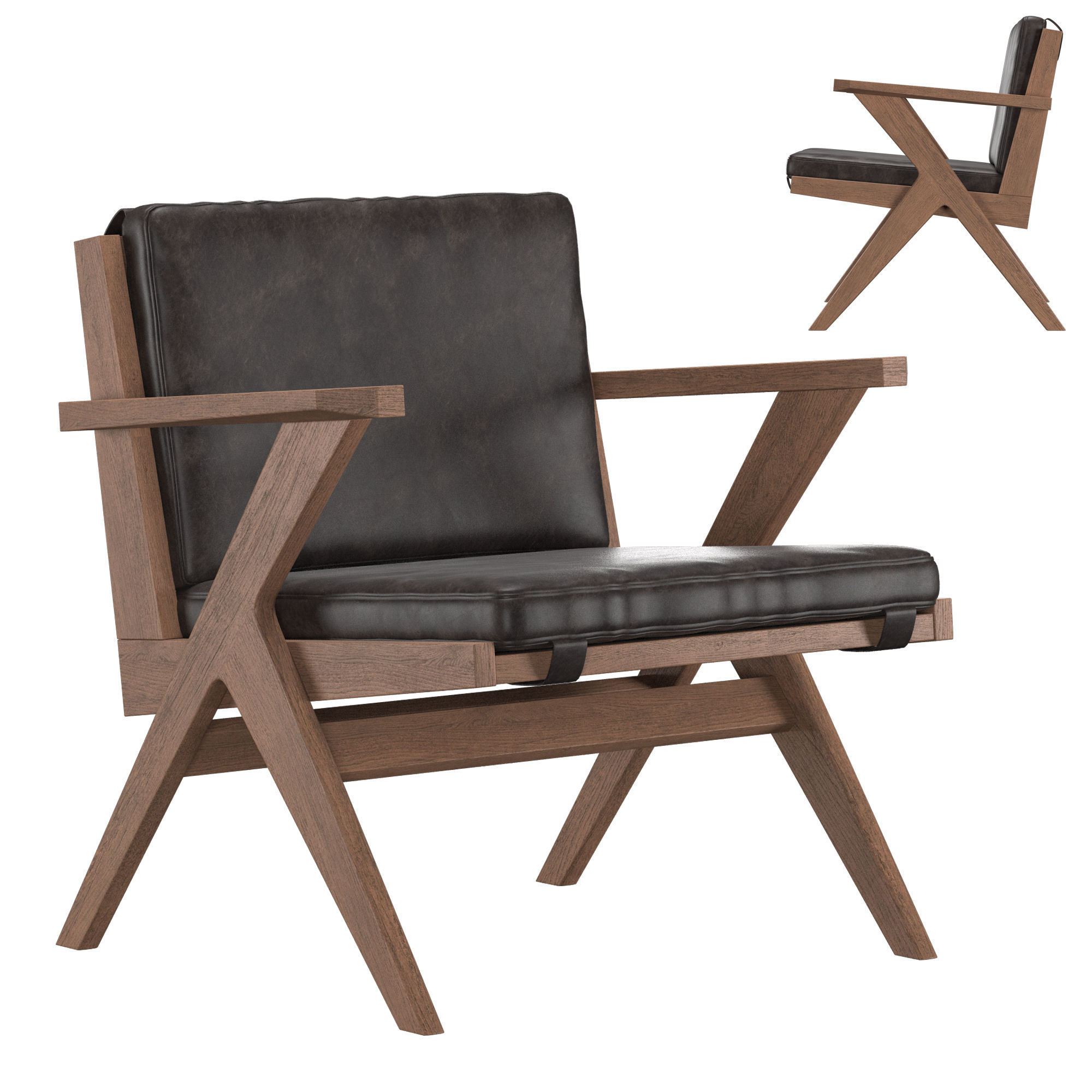 TRIBUTE EASY CHAIR 3D model | CGTrader