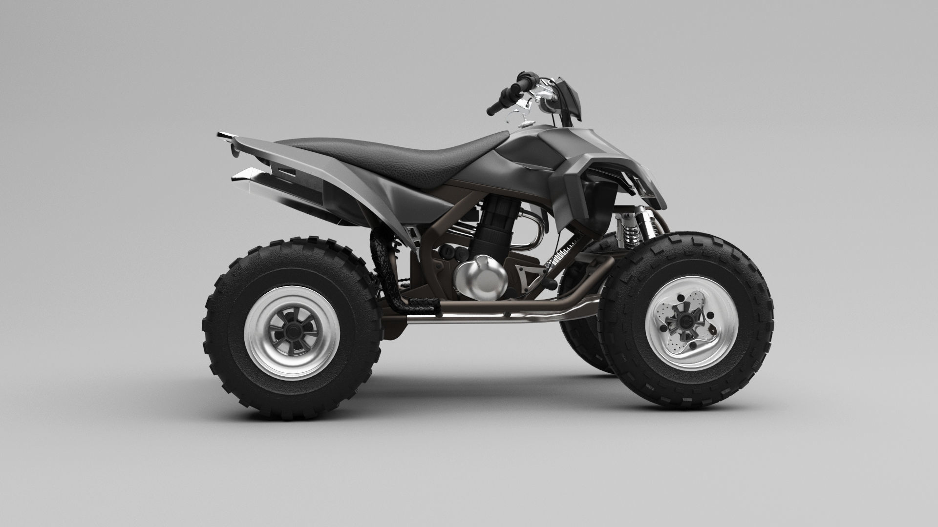 Quadrocycle 3D model | CGTrader