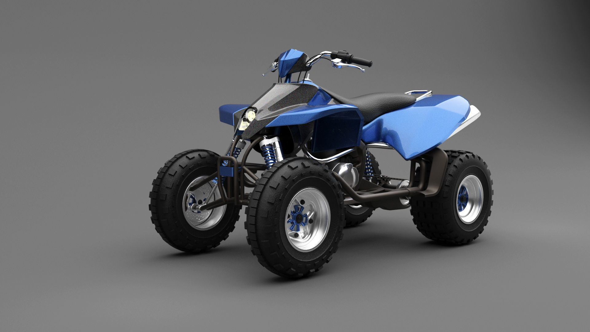 Quadrocycle 3D model | CGTrader