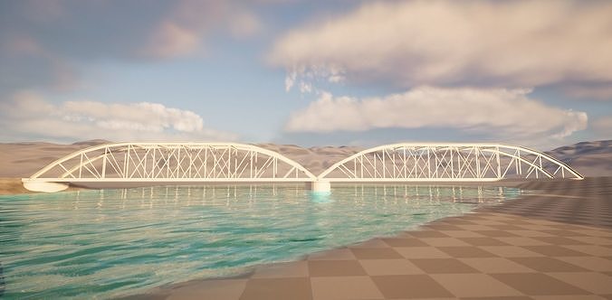 Old Brigde 3D model | CGTrader