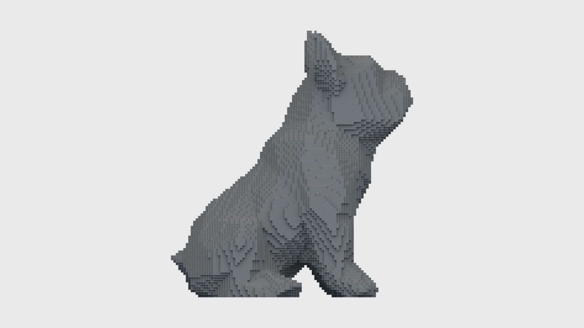 3D model Voxel Dog VR / AR / low-poly | CGTrader
