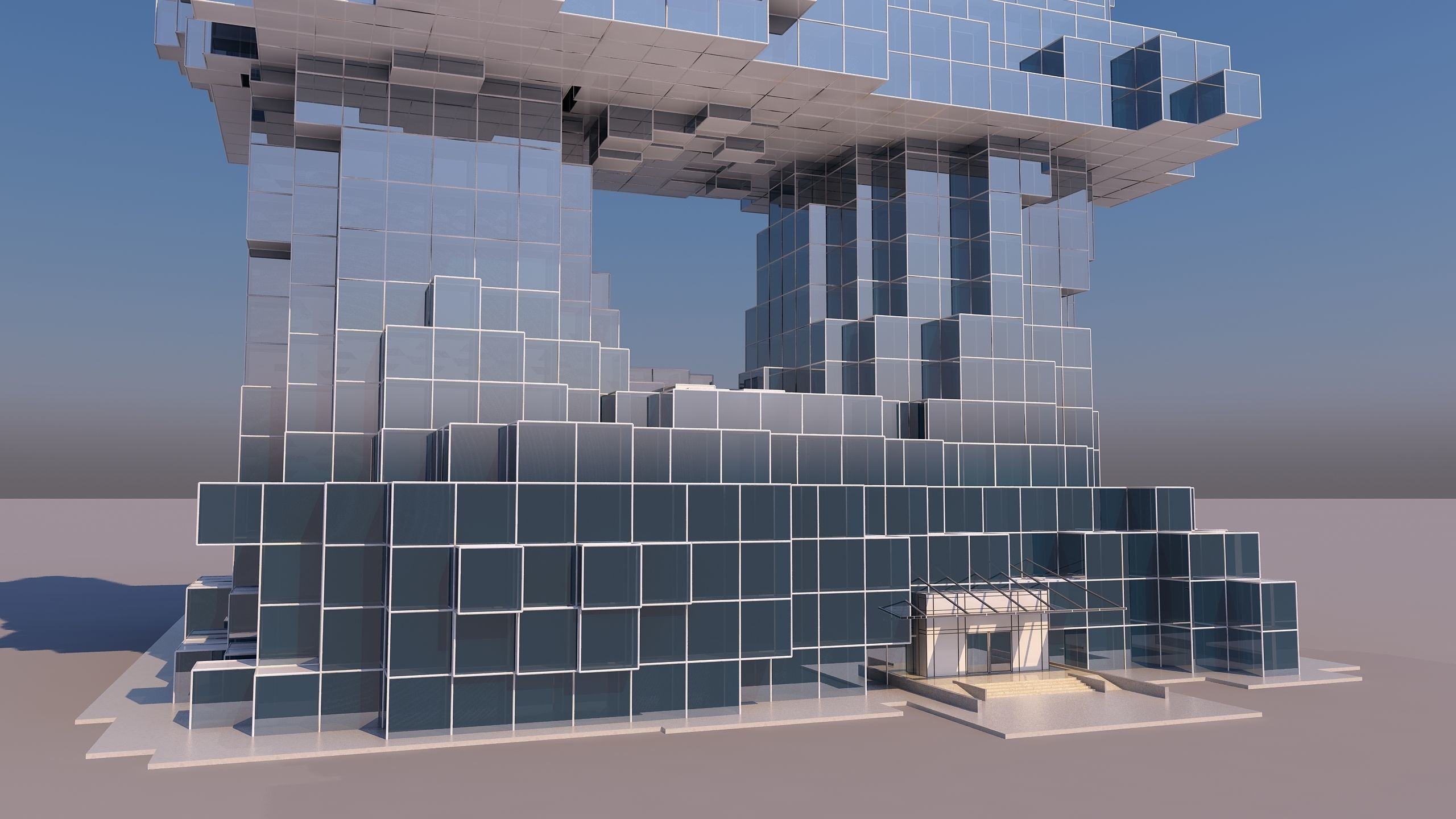 0183 - Skyscraper Architecture 3D Project - 2D Drawings 3D model | CGTrader