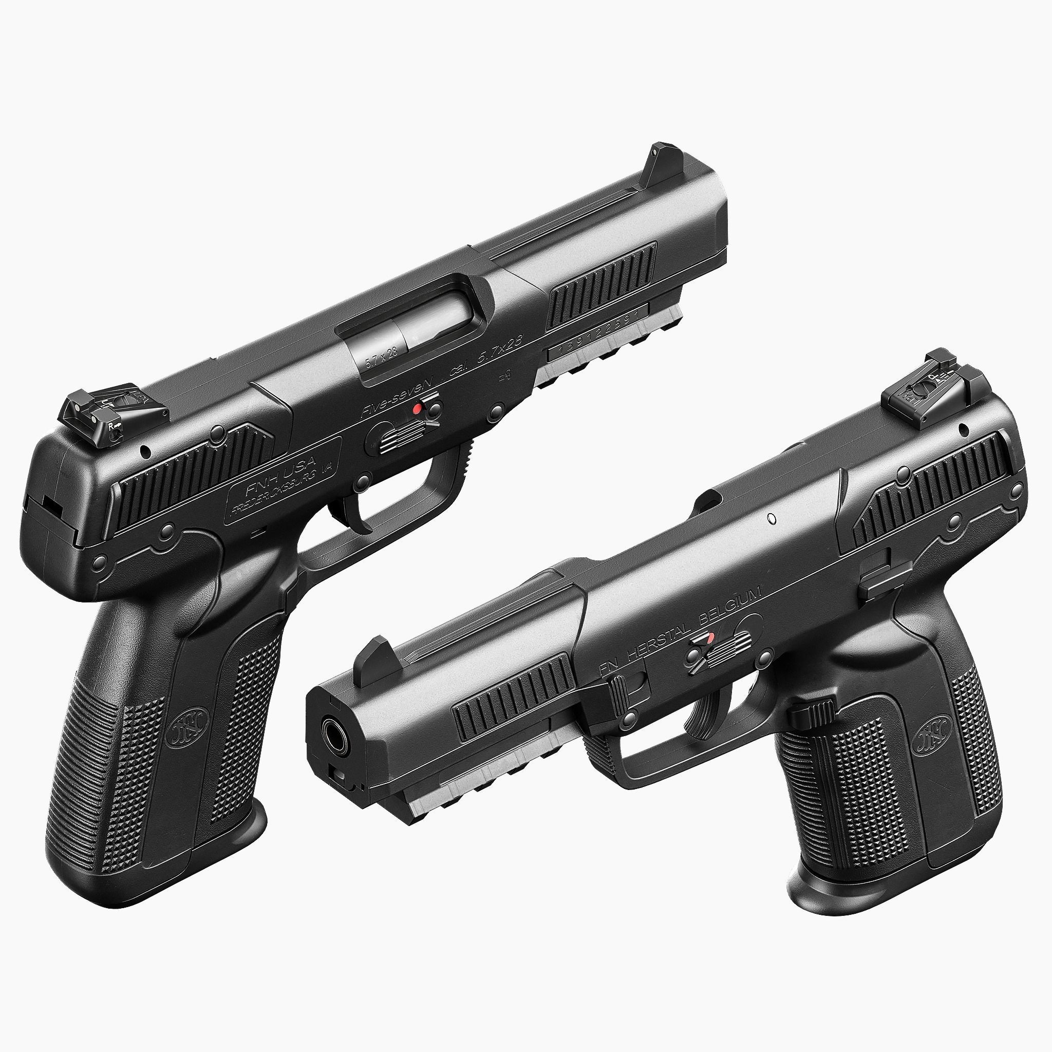 3D model FN Five-SeveN MKII VR / AR / low-poly | CGTrader