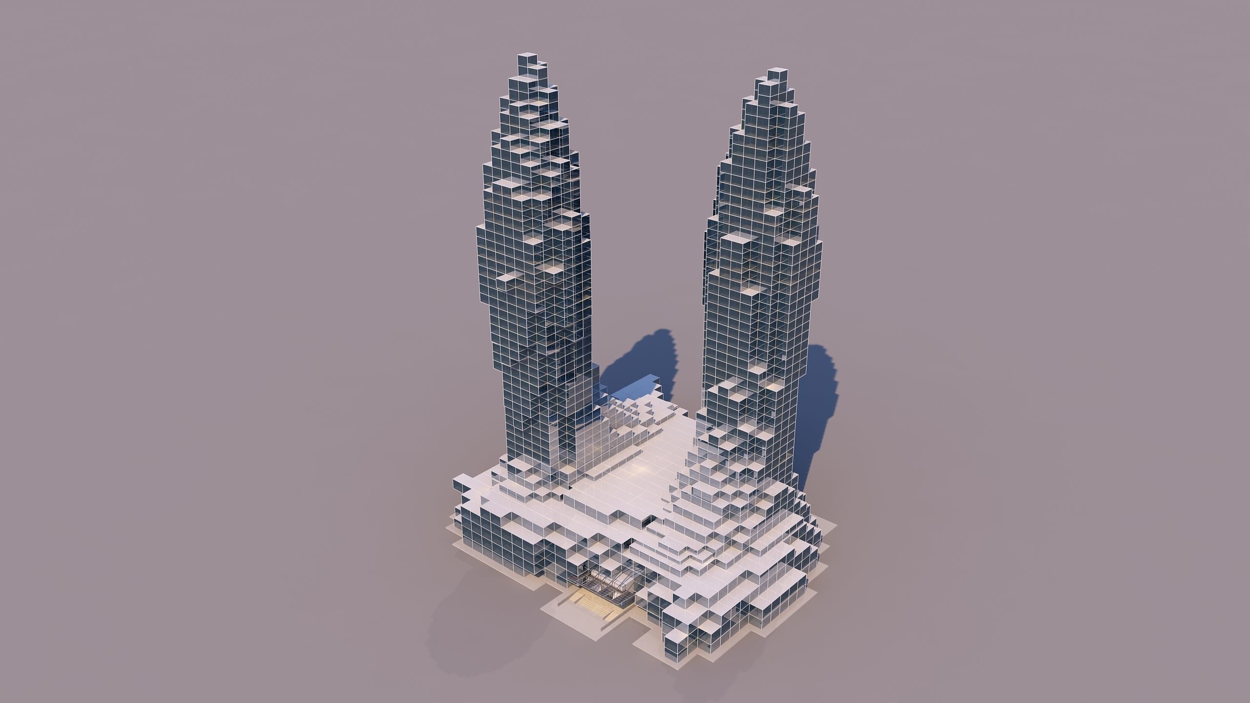 0184 - Skyscraper Architecture 3D Project - 2D Drawings 3D model | CGTrader