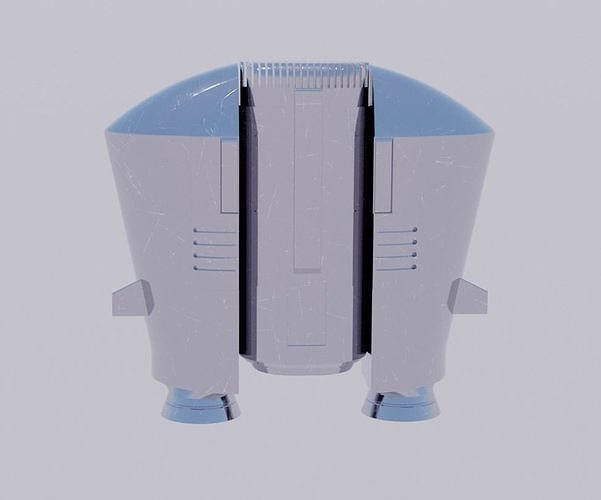Mandalorian Moff Gideon Imperial Commando Jetpack 3D model 3D printable ...
