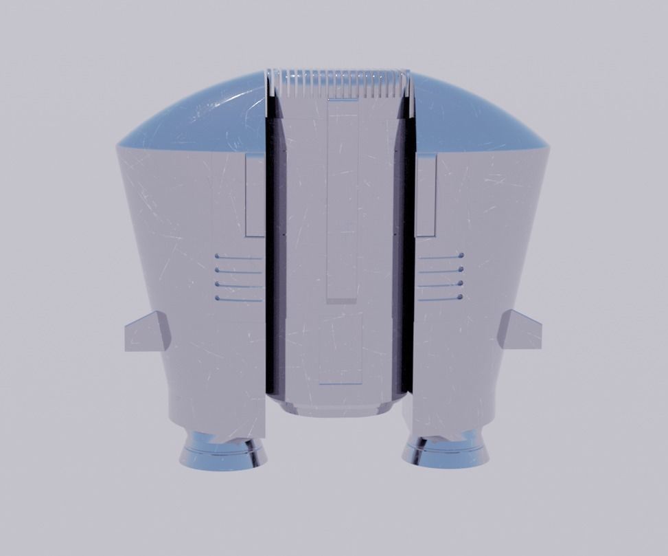 Mandalorian Moff Gideon Imperial Commando Jetpack 3D model 3D printable ...