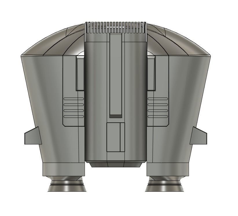 Mandalorian Moff Gideon Imperial Commando Jetpack 3D model 3D printable ...