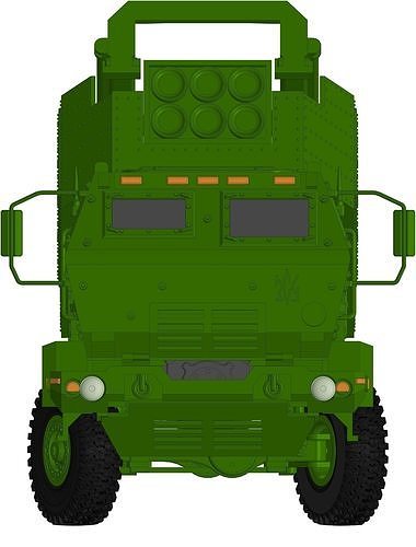 Realistic HIMARS for 3D printing in 1to18 scale 3D model 3D printable ...