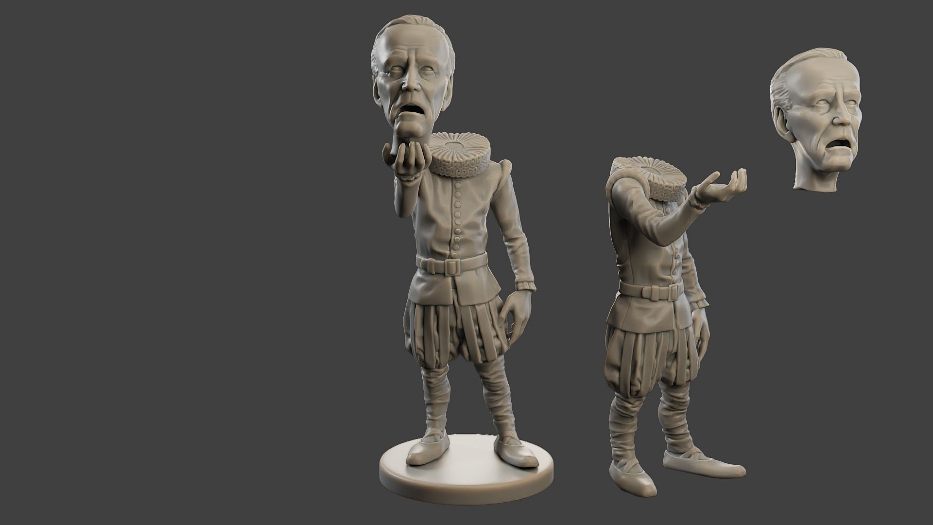 Joe Biden Ghost Meme 3D model 3D printable | CGTrader