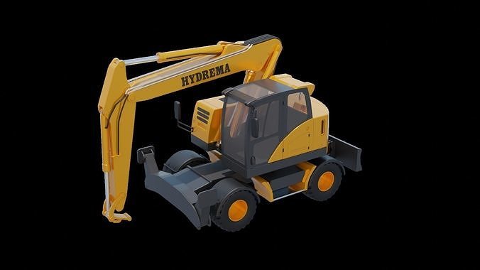 Hydrema MX 16 3D model | CGTrader