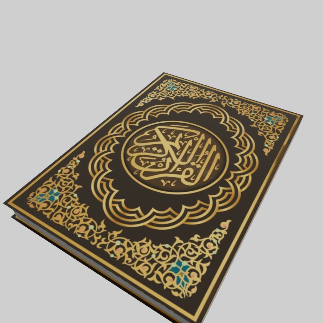 3D model Quran Book VR / AR / low-poly | CGTrader