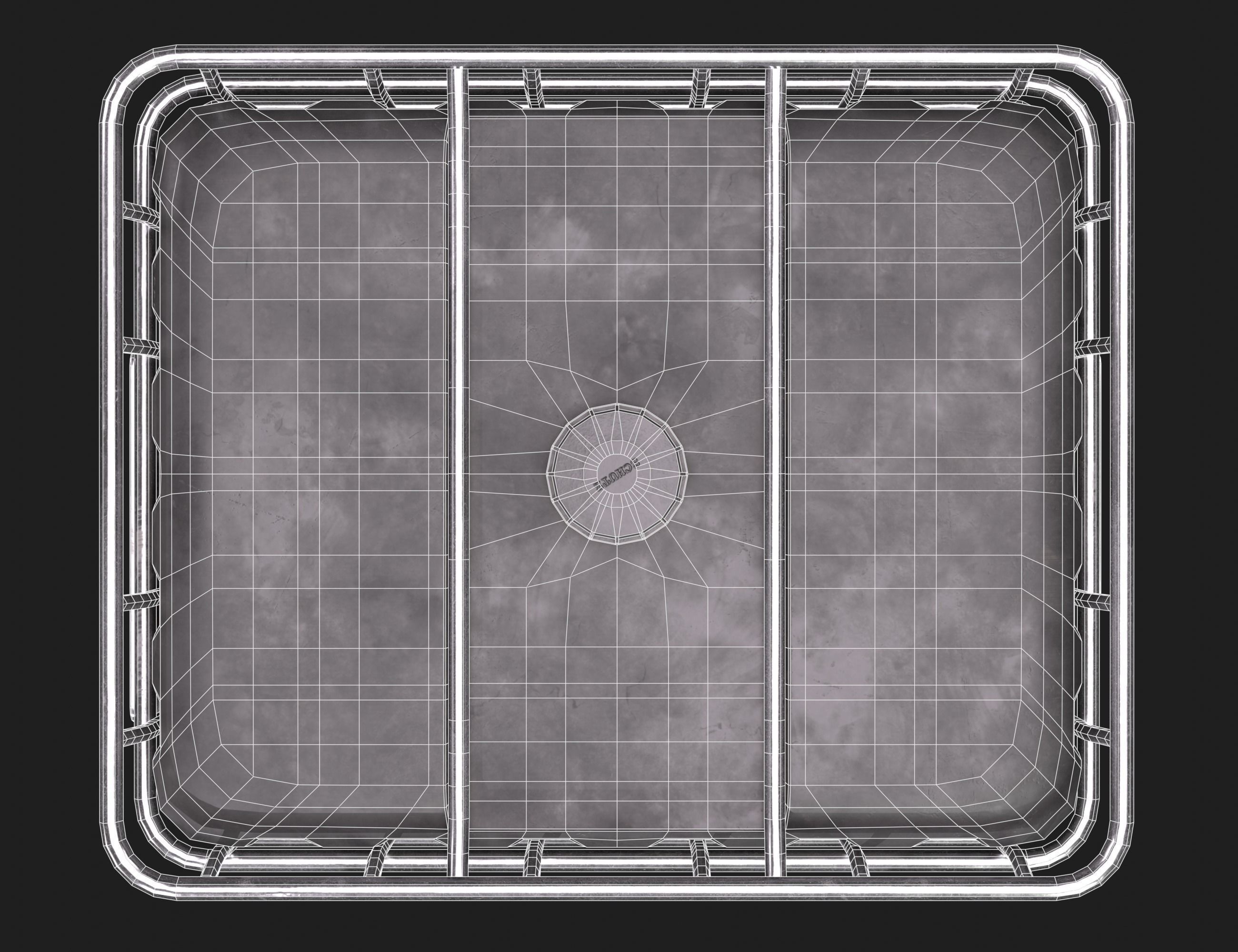 3D model Intermediate black Bulk Container VR / AR / low-poly | CGTrader
