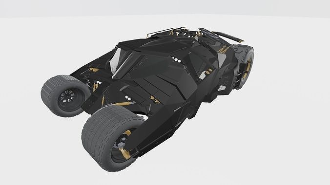 Batmobile 3D model | CGTrader