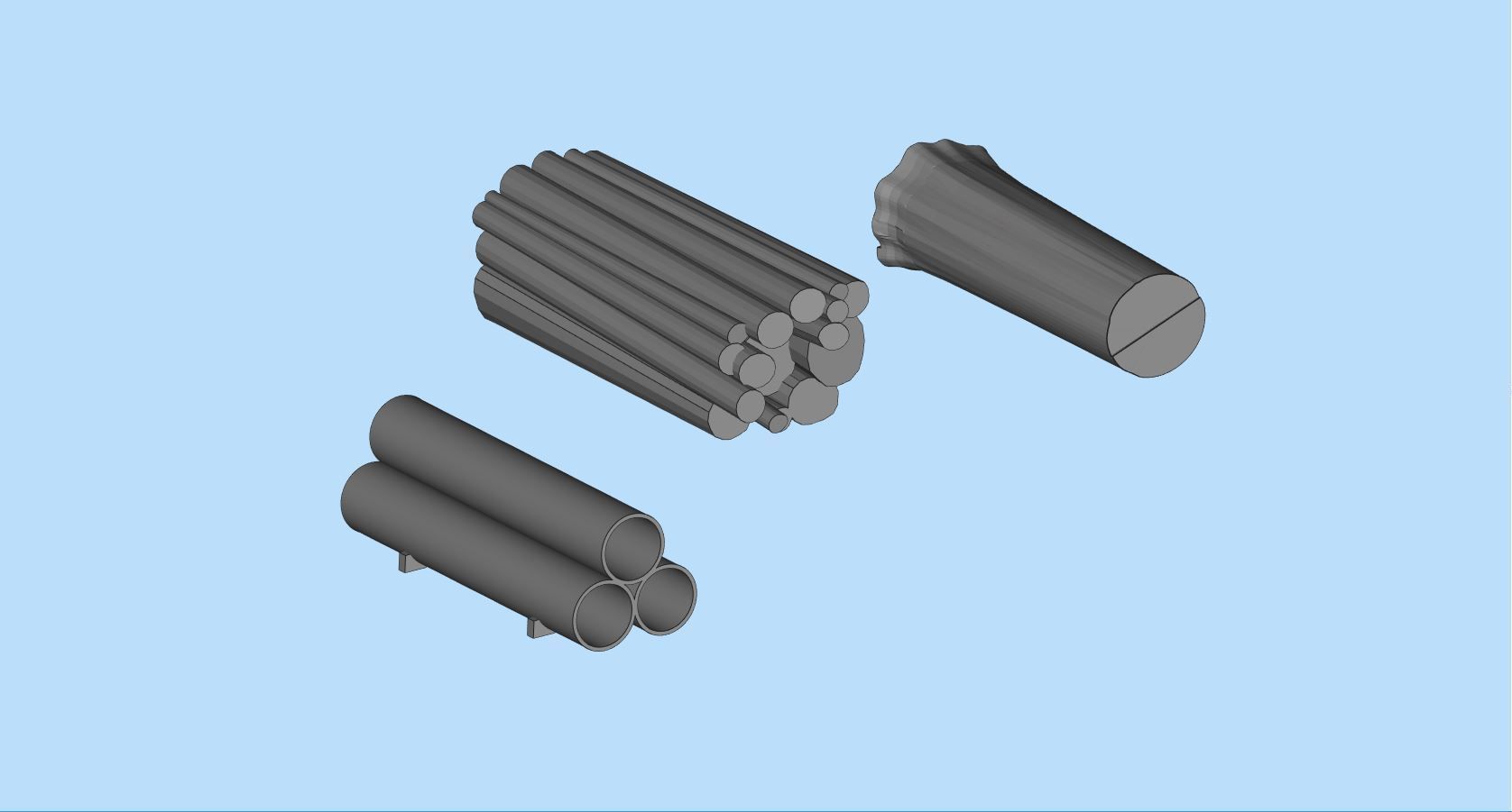 Ready to Print cargo freight for RC Truck 3D model 3D printable | CGTrader