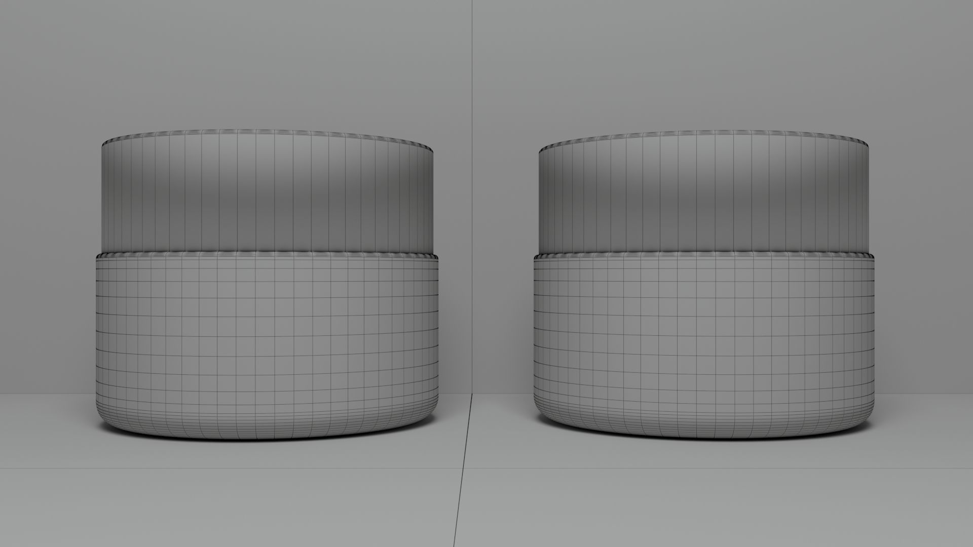 3D model Cosmetics Glass Jar VR / AR / low-poly | CGTrader