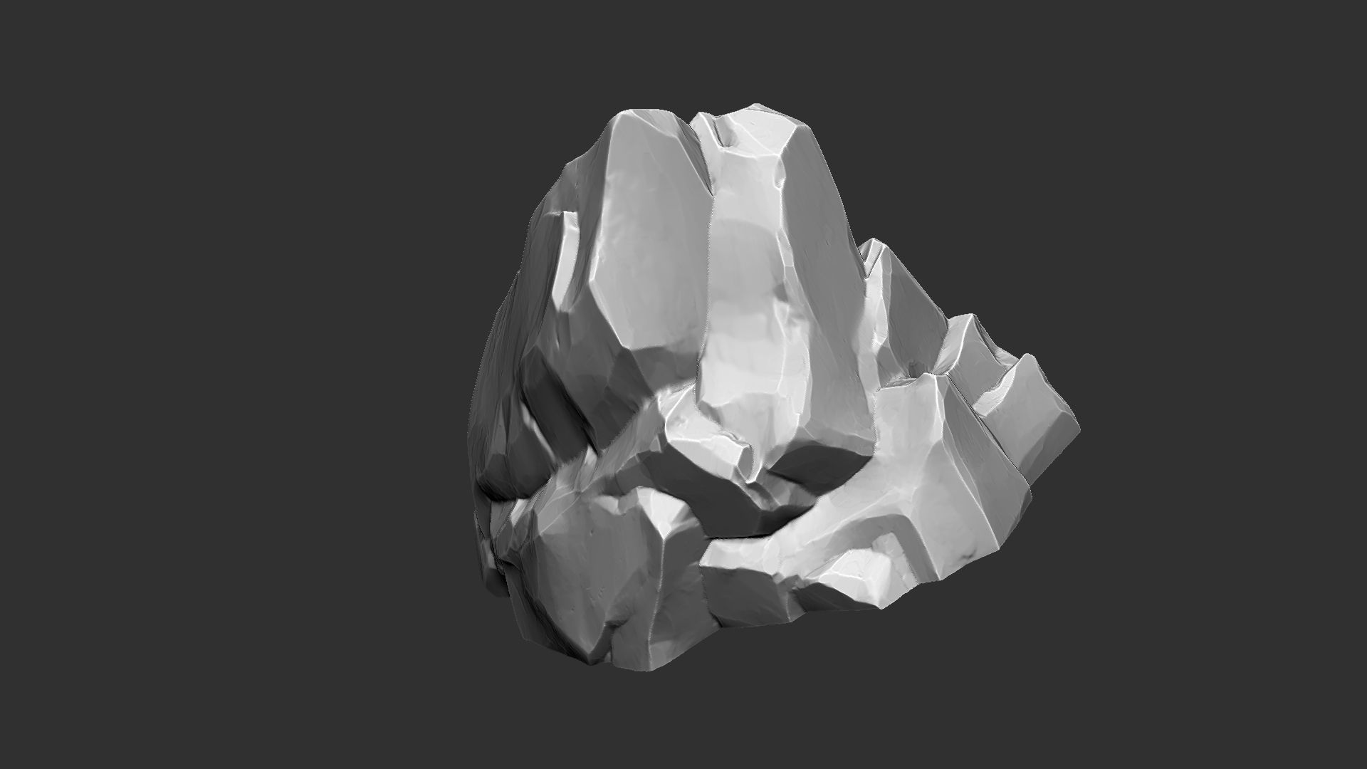 3D Mountain rock Zbrush sculpt 3D model | CGTrader