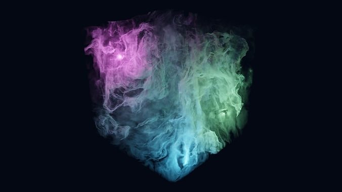 Nebula With Planets 3D model | CGTrader