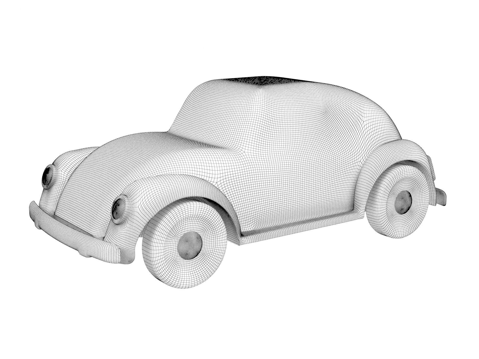 Plastic toy machine 3D model | CGTrader