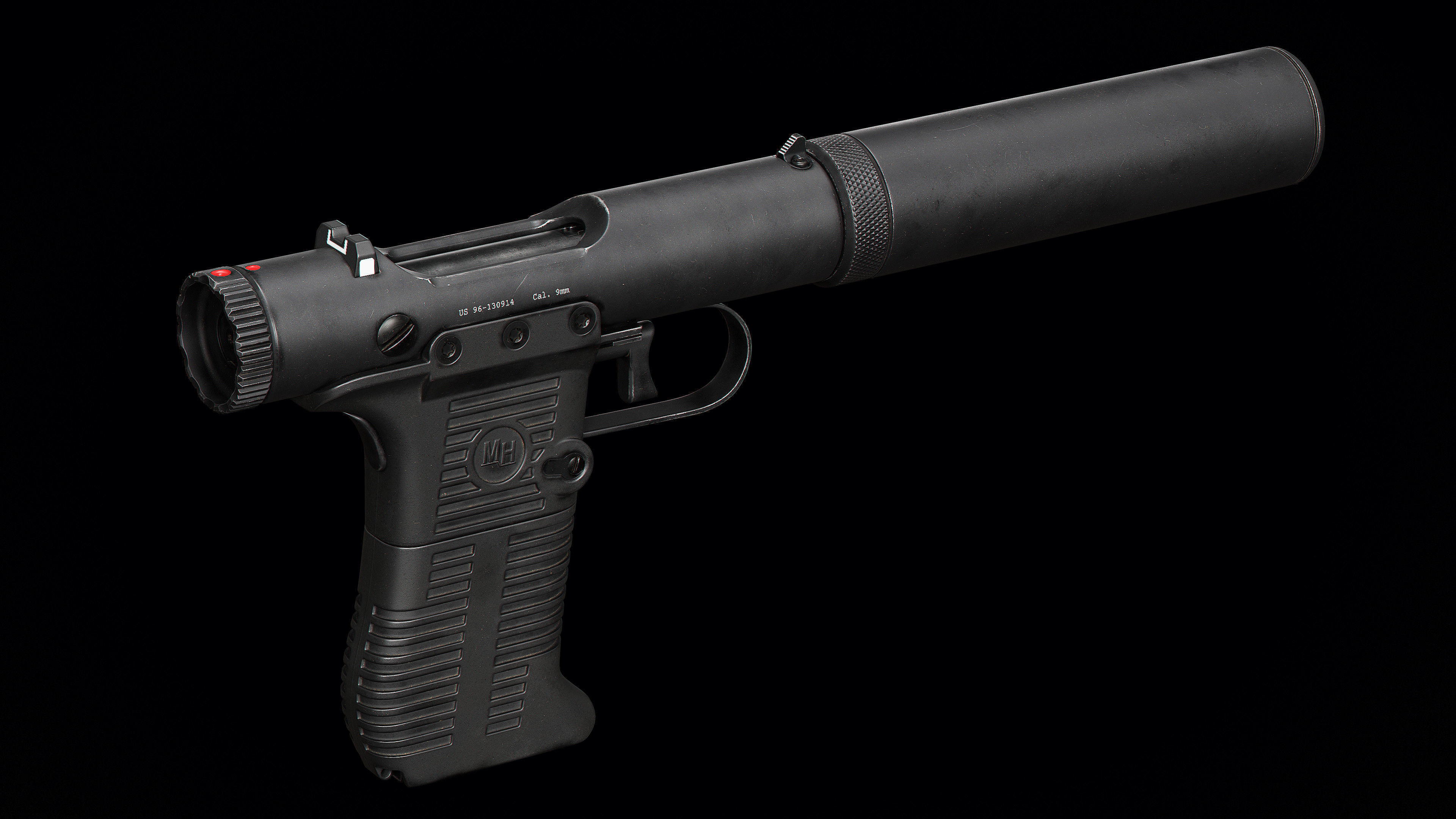 3D model SIX9 pistol VR / AR / low-poly | CGTrader