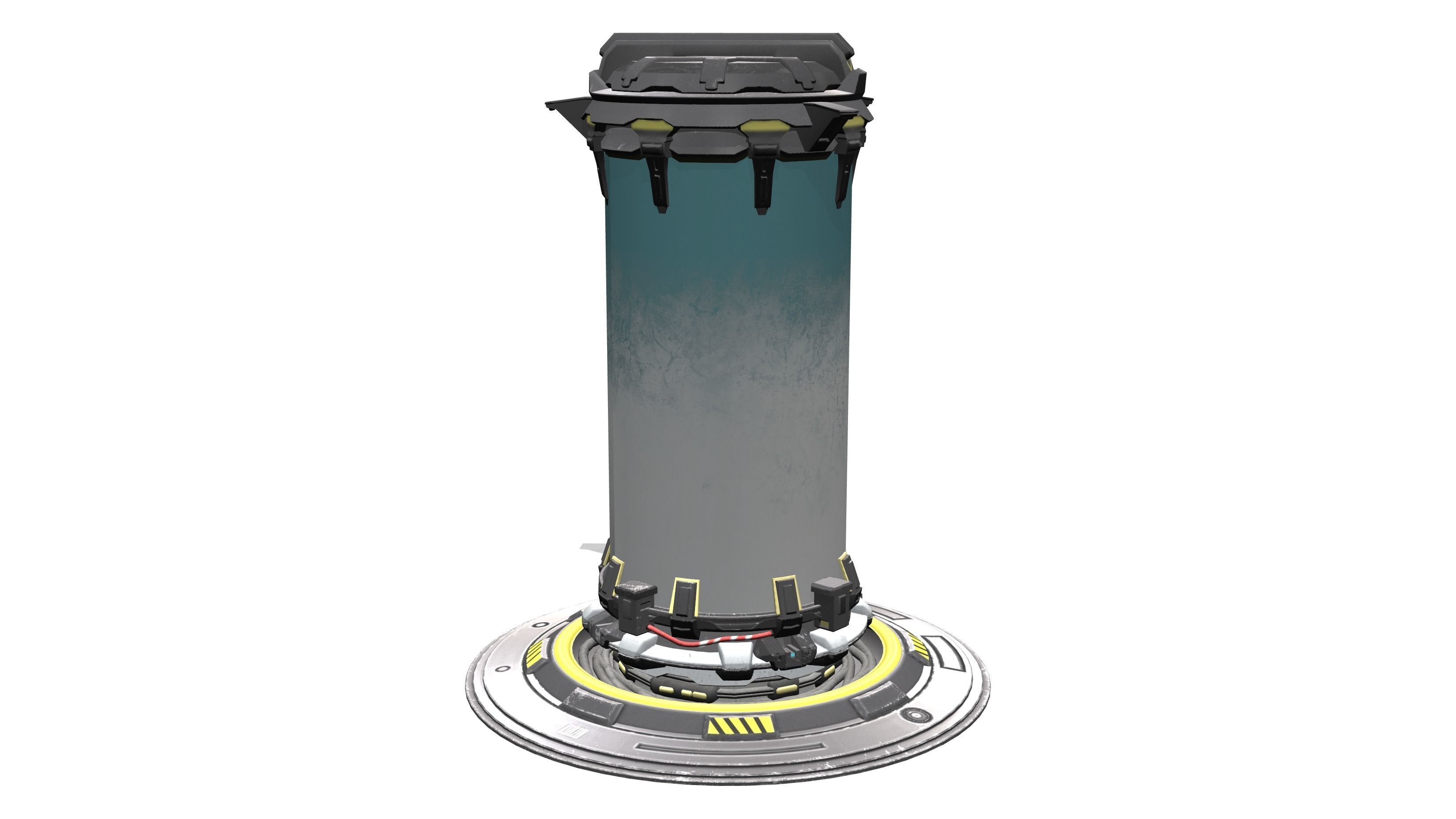 3D model Sci-fi Capsule VR / AR / low-poly | CGTrader