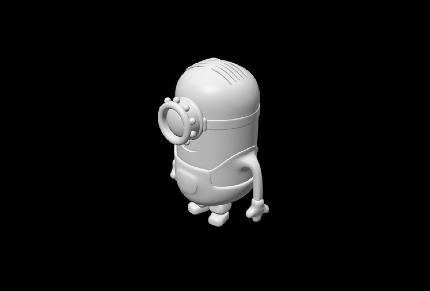 Minion 3D model 3D printable | CGTrader