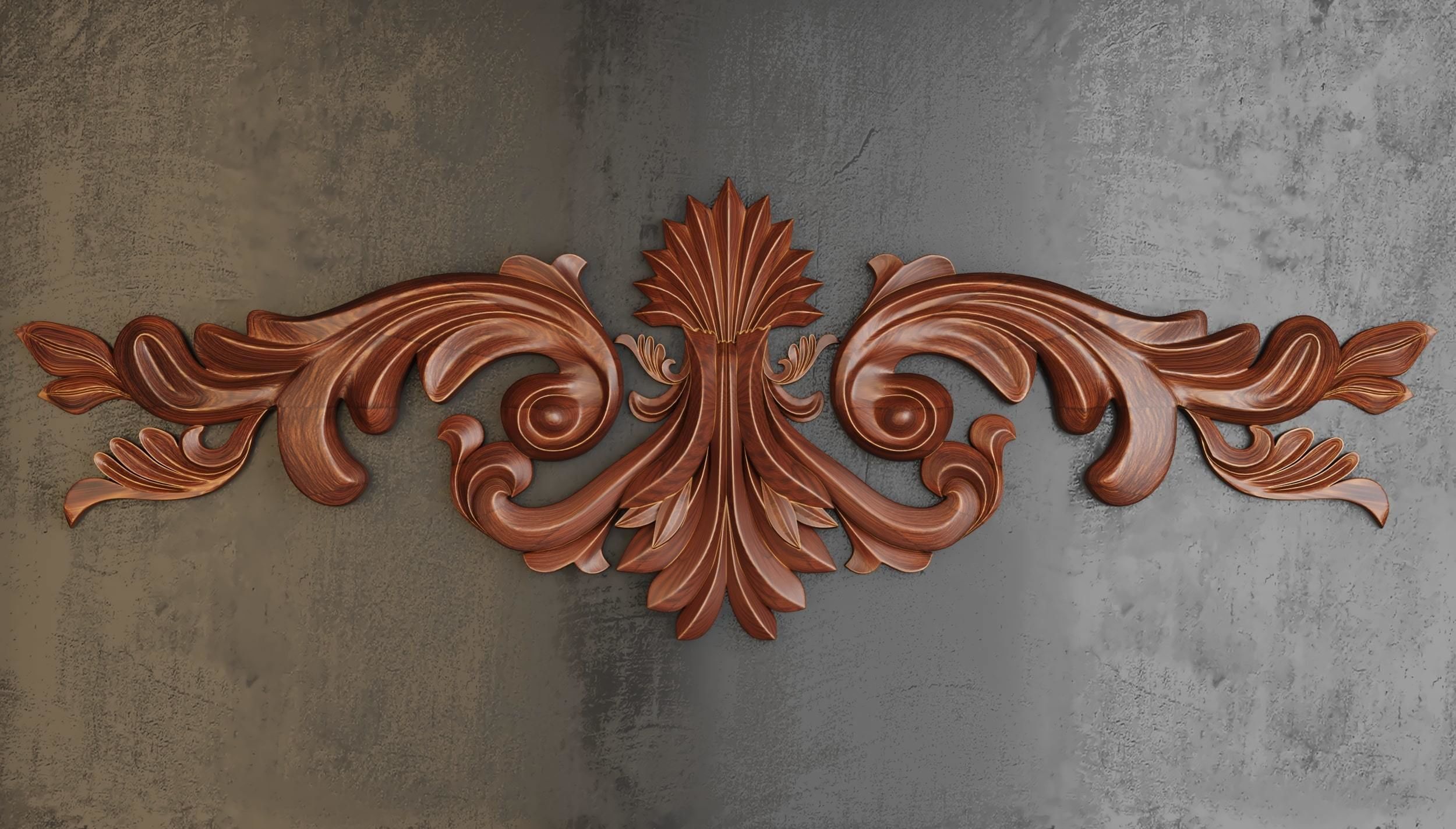 Collection of applied architectural ornaments 3D model | CGTrader