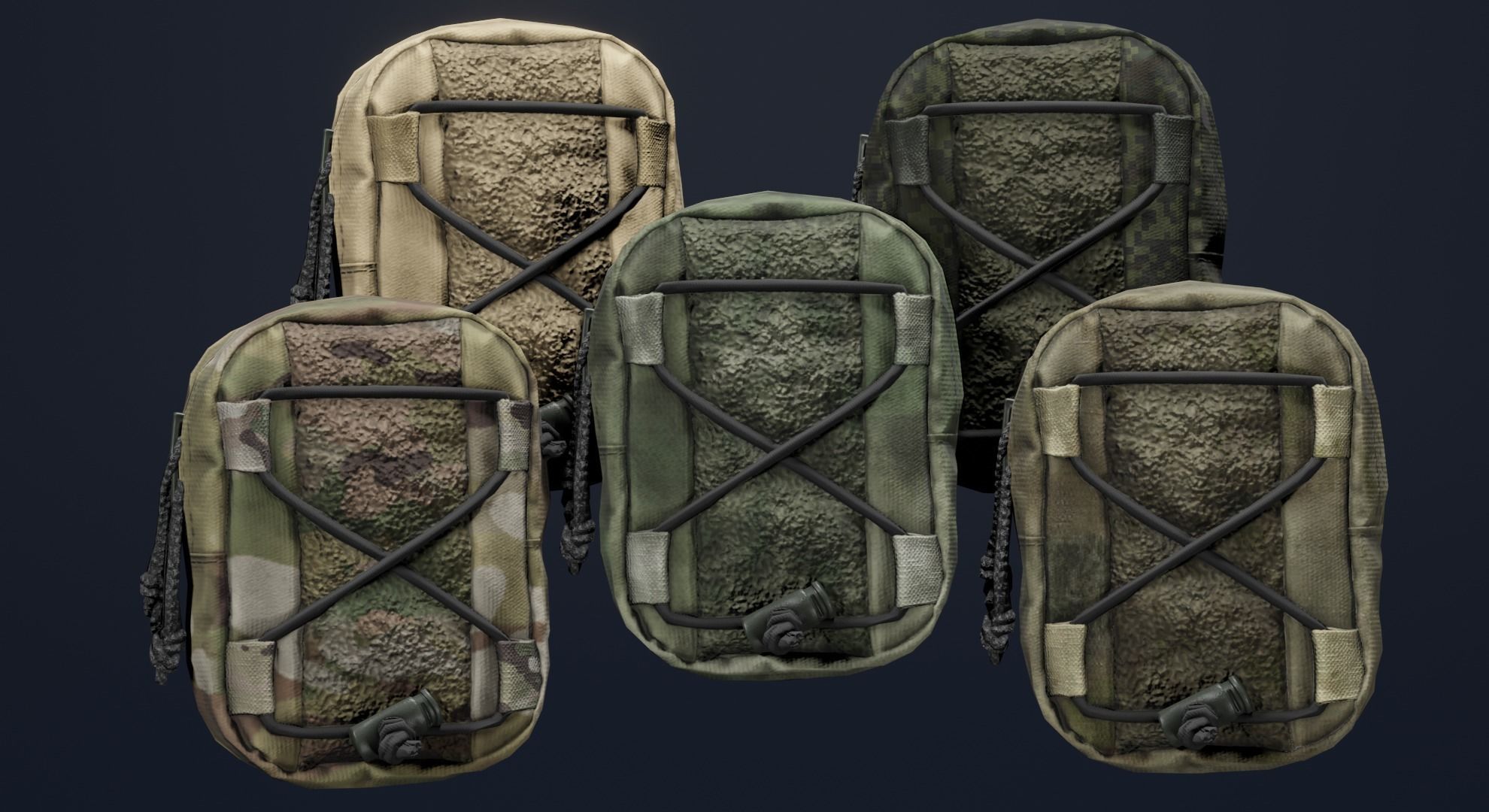 3D model WARTECH UP-104 Utility Pouch VR / AR / low-poly | CGTrader