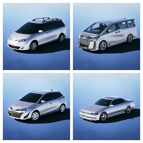 Toyota Cars Collection VOL2 VR / AR / low-poly | CGTrader