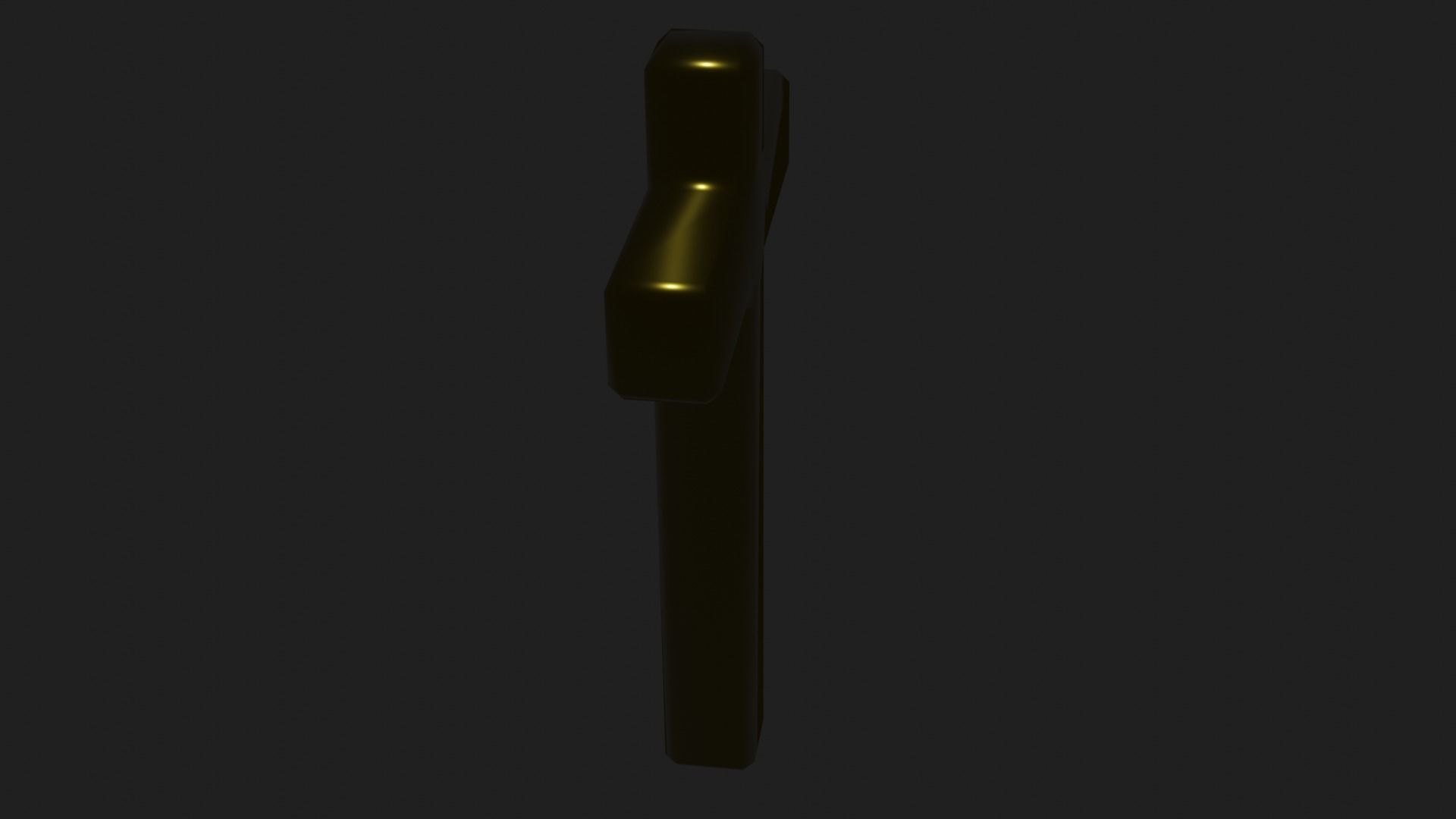 Beautiful Golden Christian Cross 3D model | CGTrader