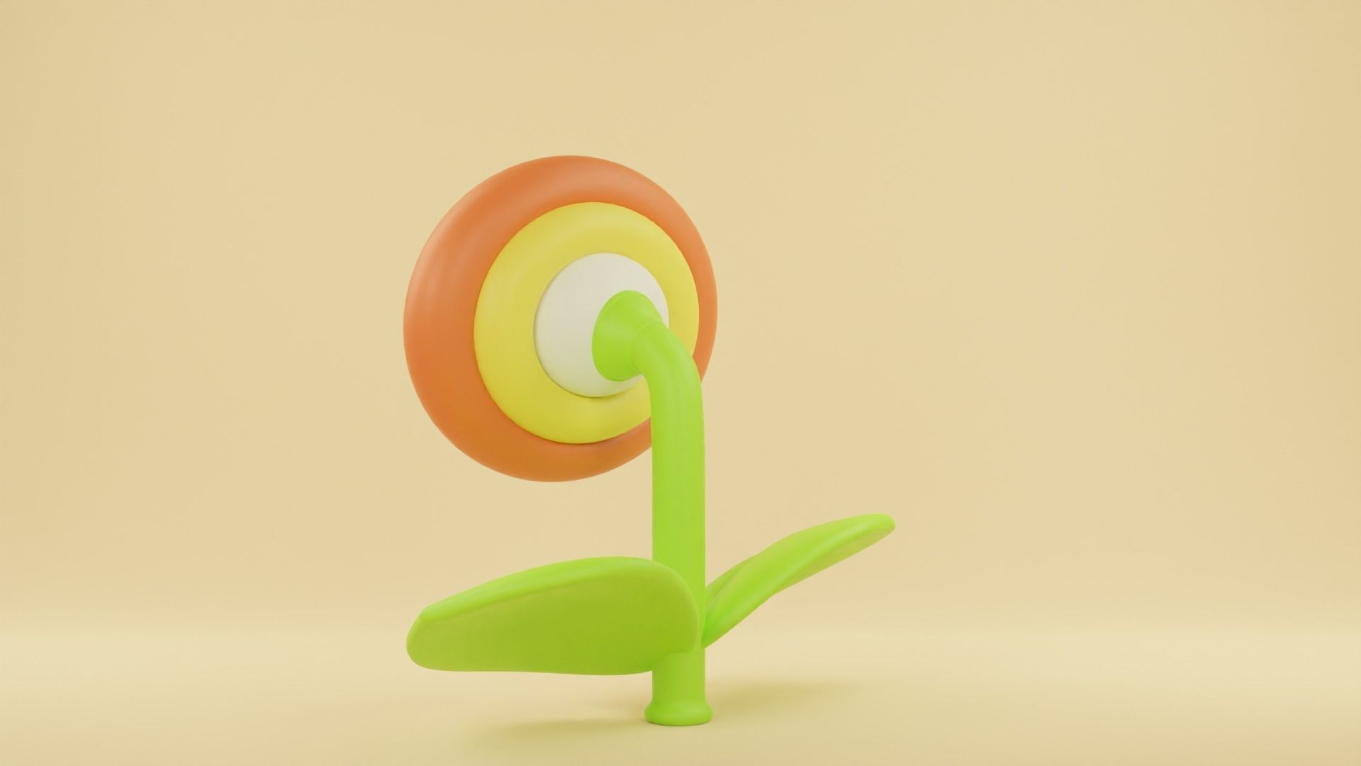 Fire Flower Mario 3D model | CGTrader