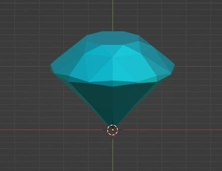 Diamond lowpoly free VR / AR / low-poly 3D model | CGTrader