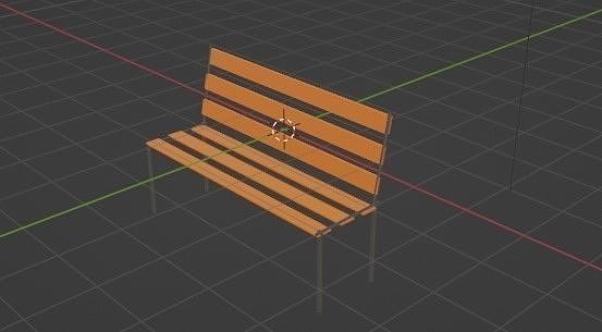 Bench Blender free VR / AR / low-poly 3D model | CGTrader