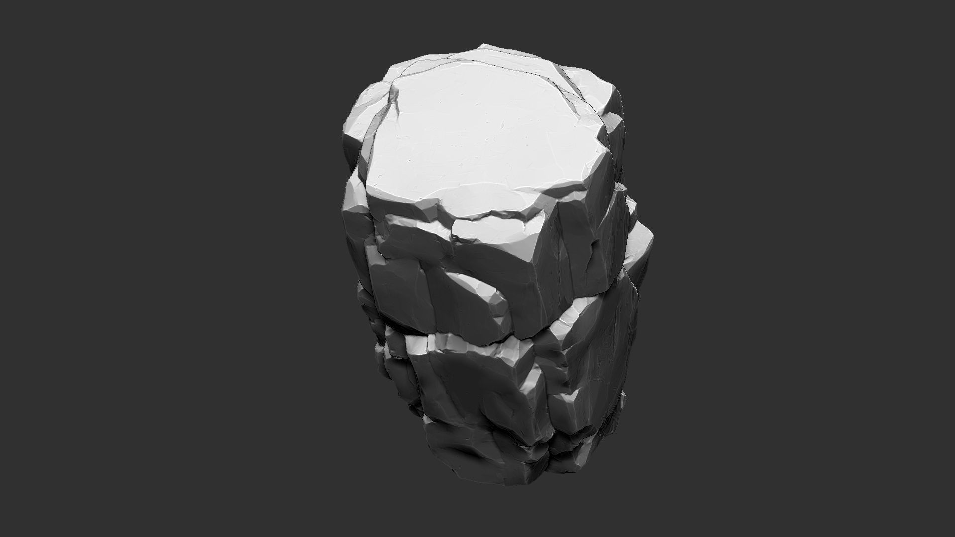 3D Mountain rock Zbrush sculpt 3D model | CGTrader