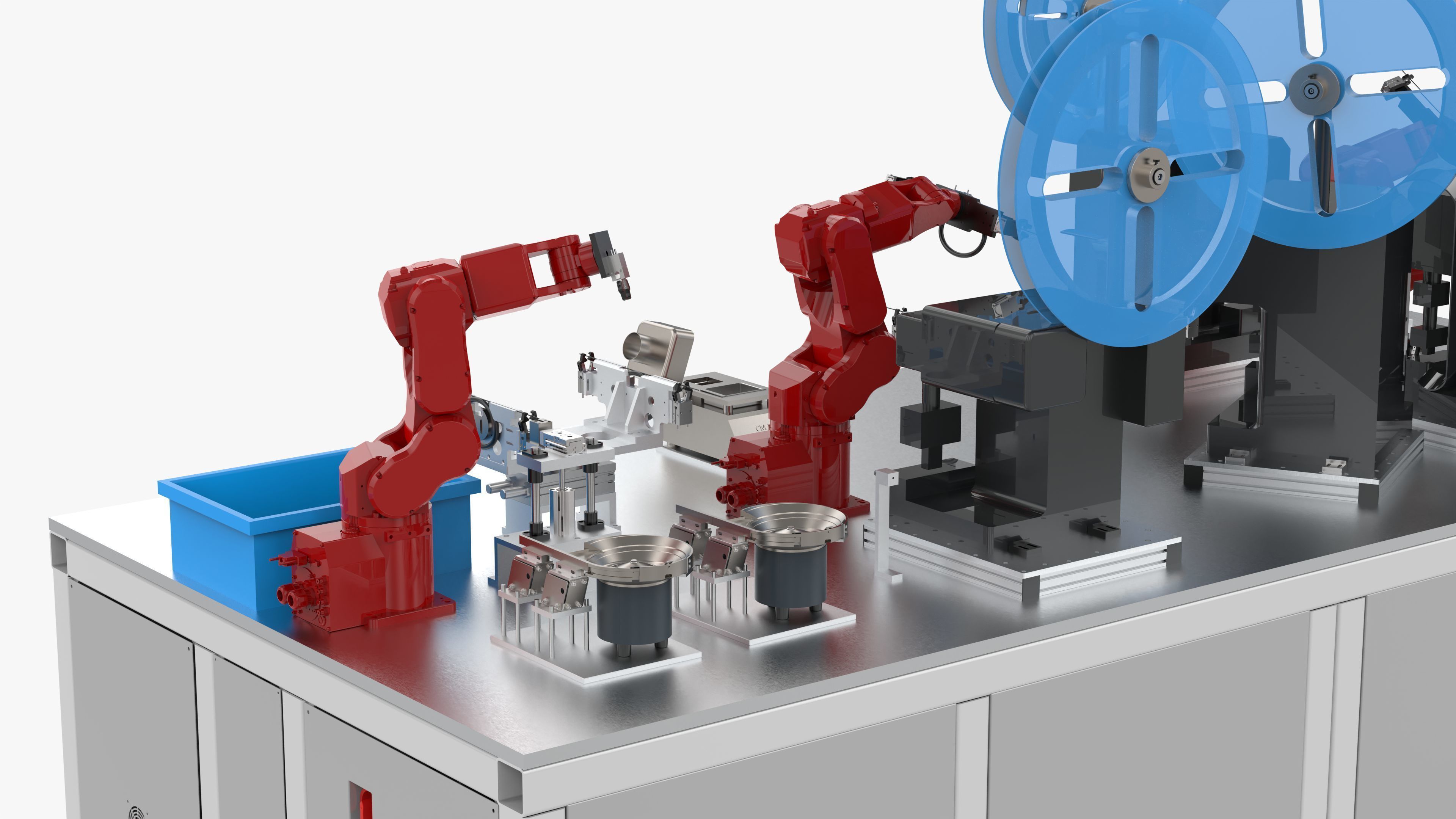 Automatic Wire Processing Machine 3D model | CGTrader