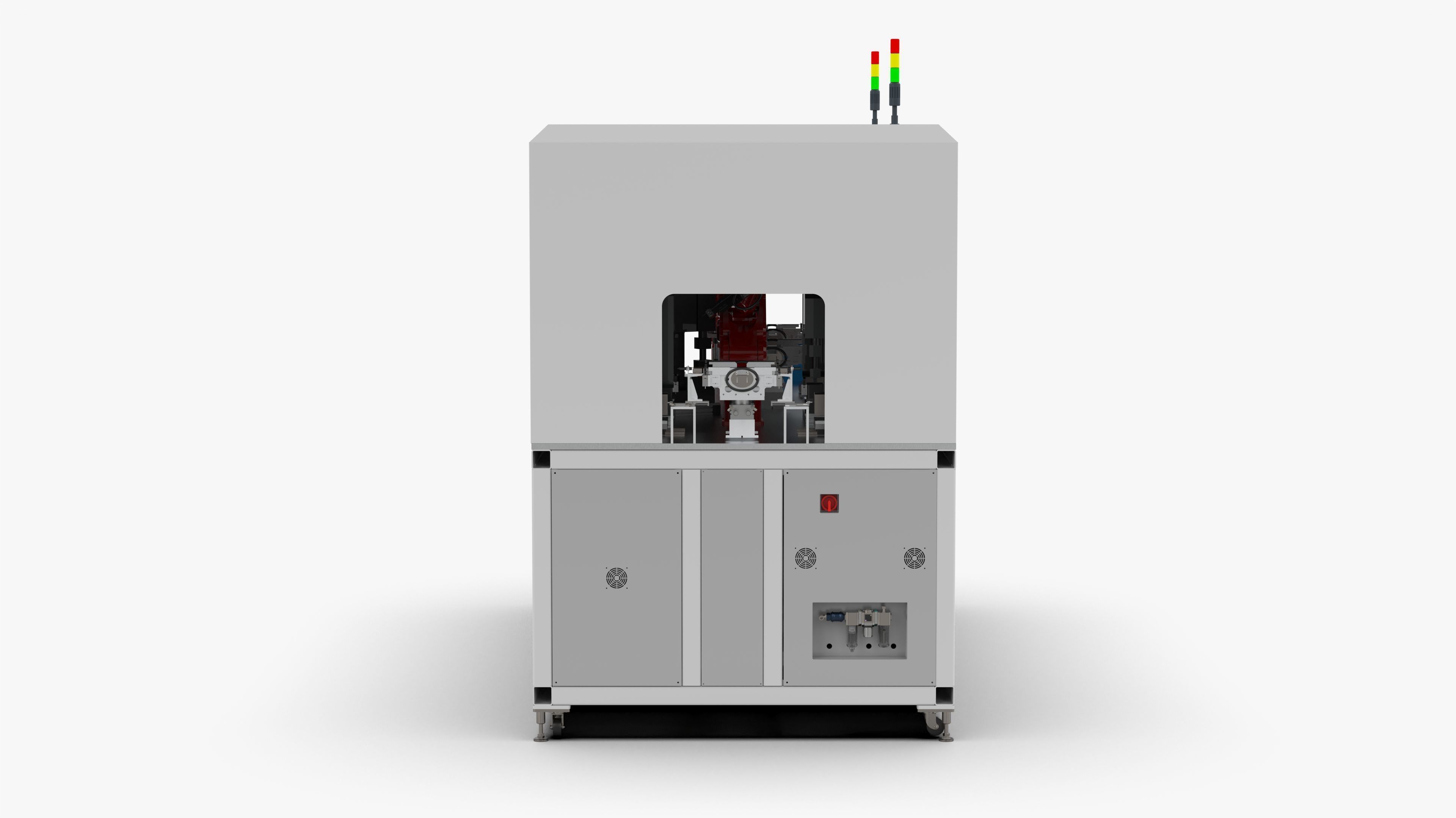 Automatic Wire Processing Machine 3D model | CGTrader