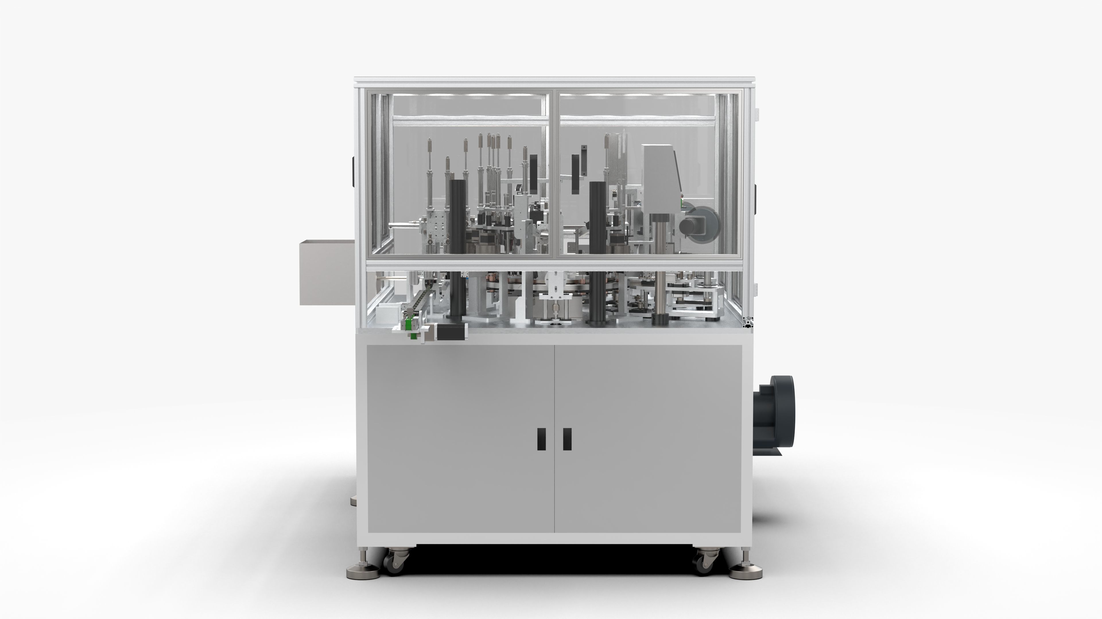 Automatic Micro Rotor Motor Processing and Assembly Machine 3D model ...