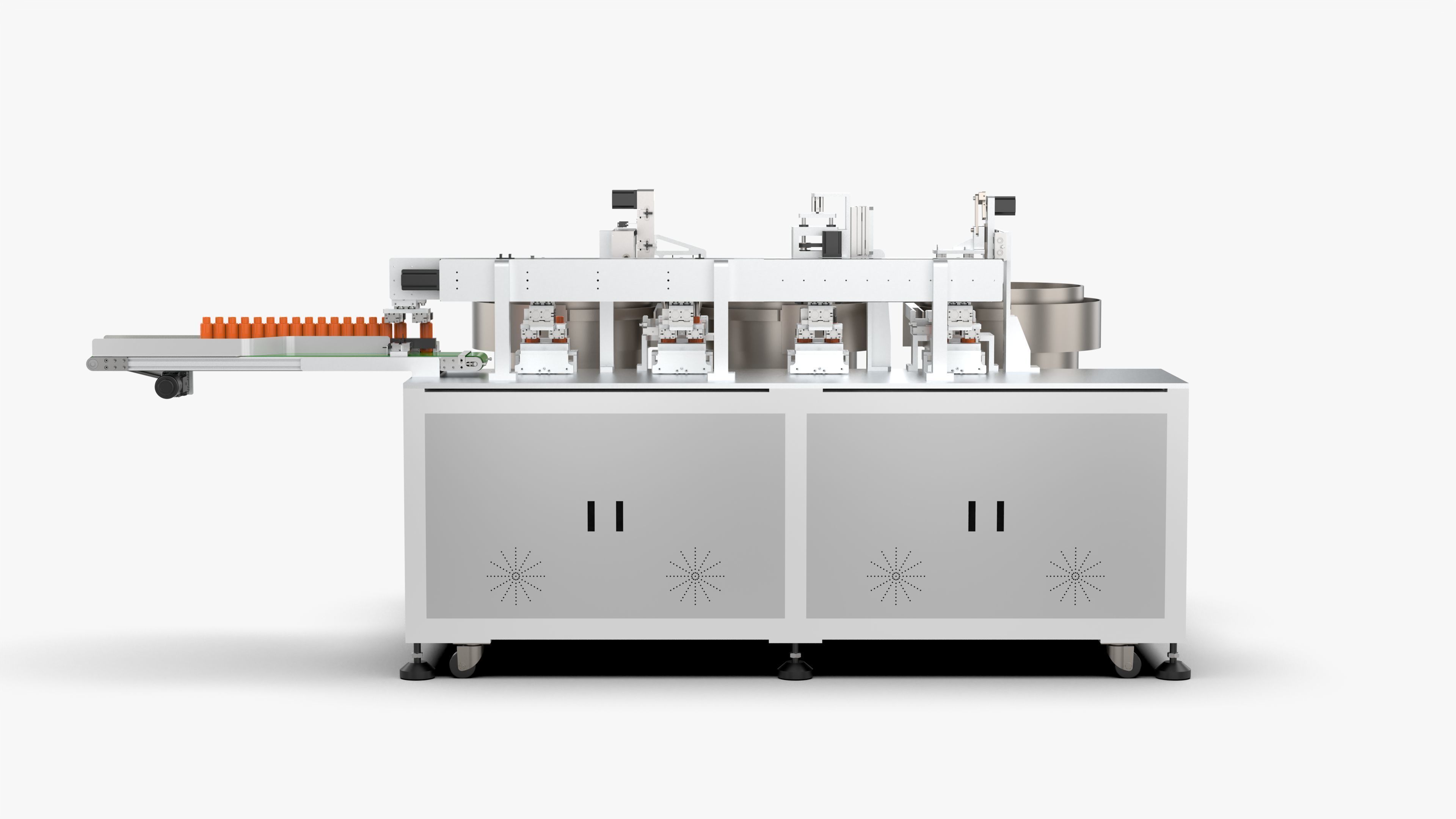 Automatic Perfume Bottle Cap Assembly Machine 3D model | CGTrader