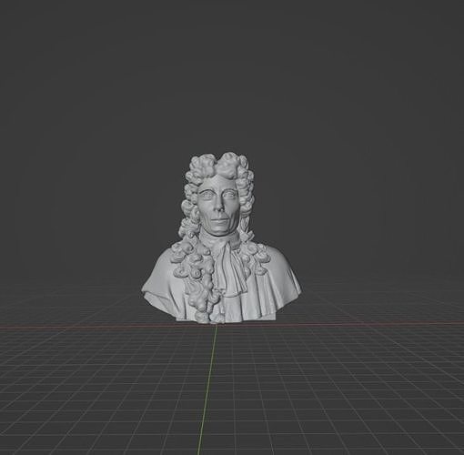 Robert Boyle 3D model 3D printable | CGTrader