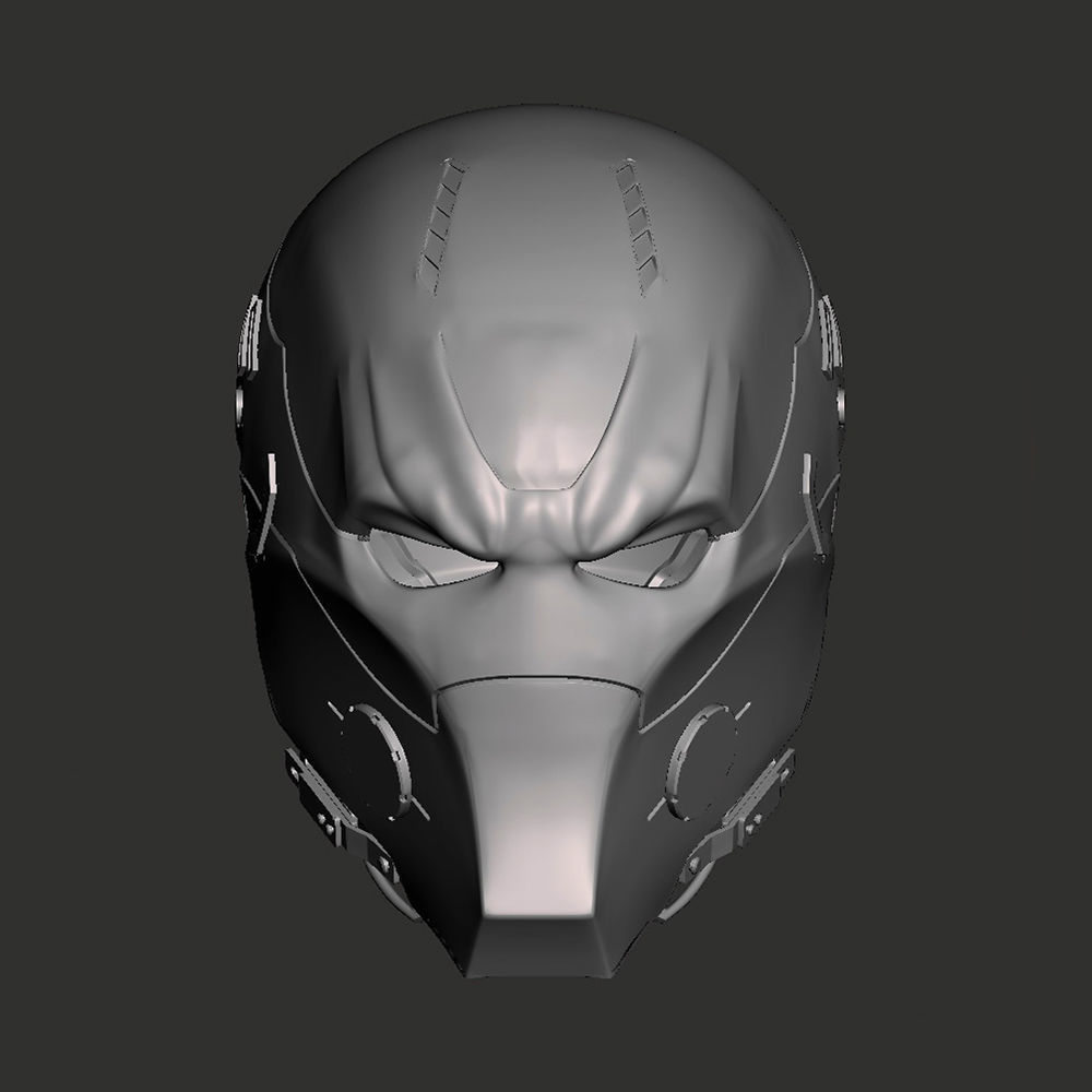Red Hood Helmet 3D Model Ready to Print STL 3D model 3D printable ...
