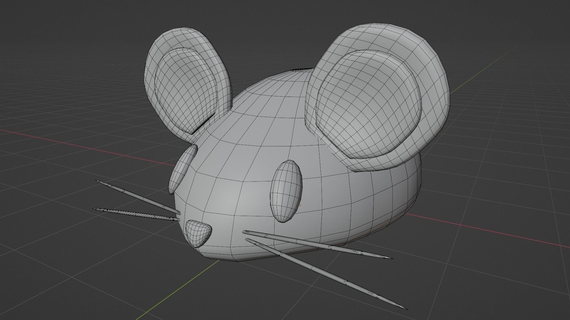 mouse cute 3D model 3D model | CGTrader
