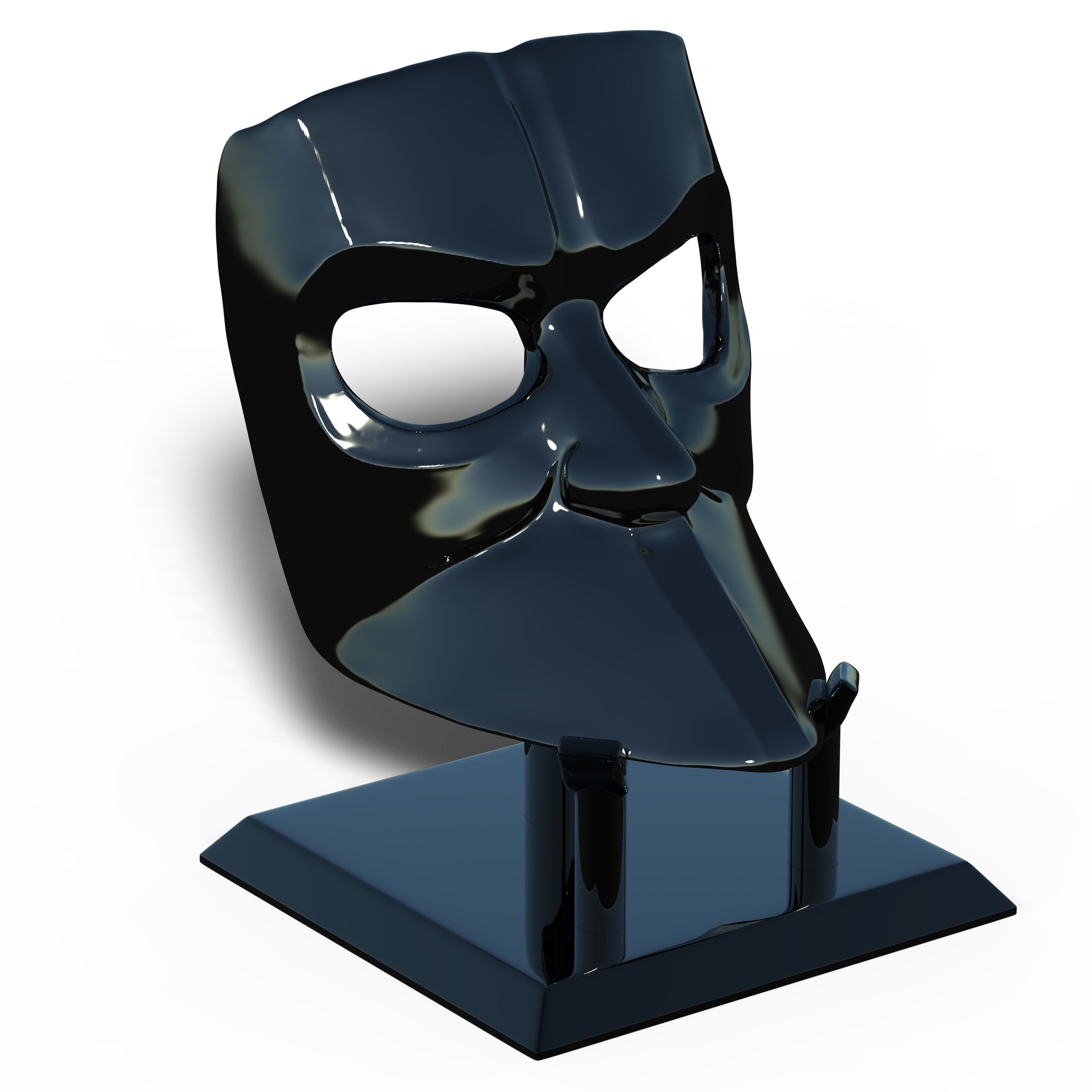 Bauta Mask 3D model 3D printable | CGTrader