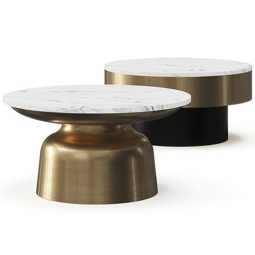 ALLMODERN Kanto and Gale Coffee Table 3D model | CGTrader