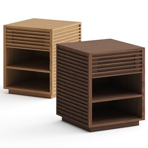 Design Within Reach Line Nightstand Badside Table 3D model | CGTrader