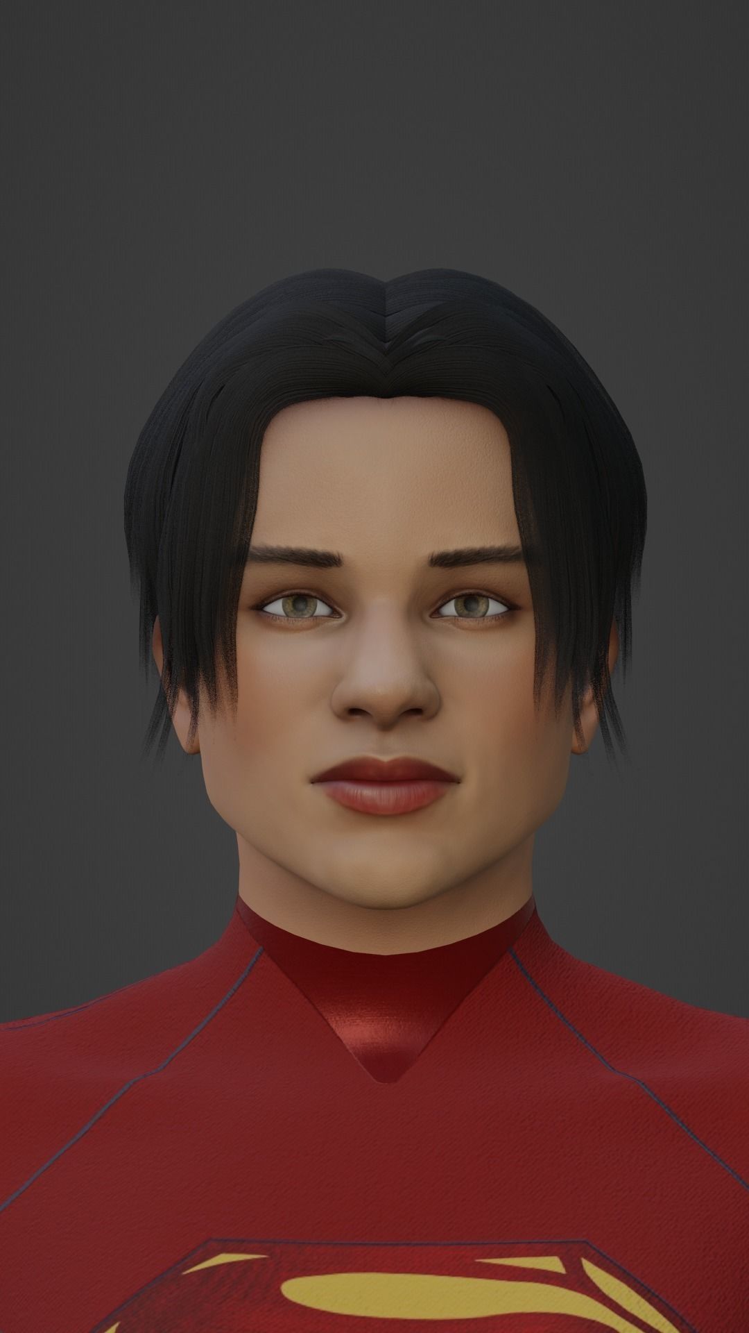 3D model Supergirl Sasha Calle VR / AR / low-poly | CGTrader