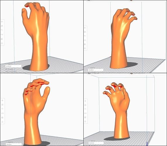 Hand STL M02 3D model 3D printable | CGTrader