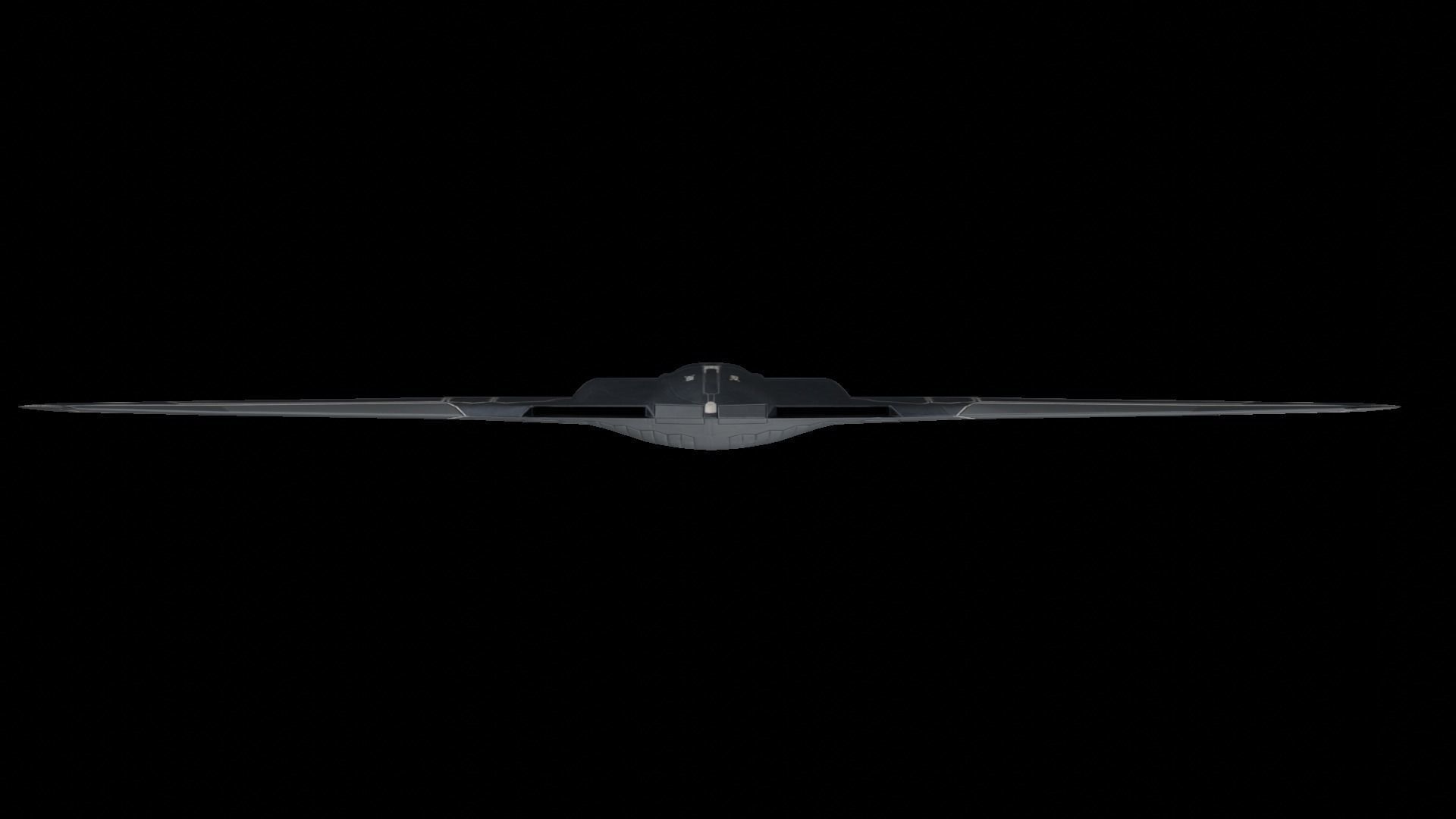 3D model B-21 Raider Concept American strategic bomber VR / AR / low ...