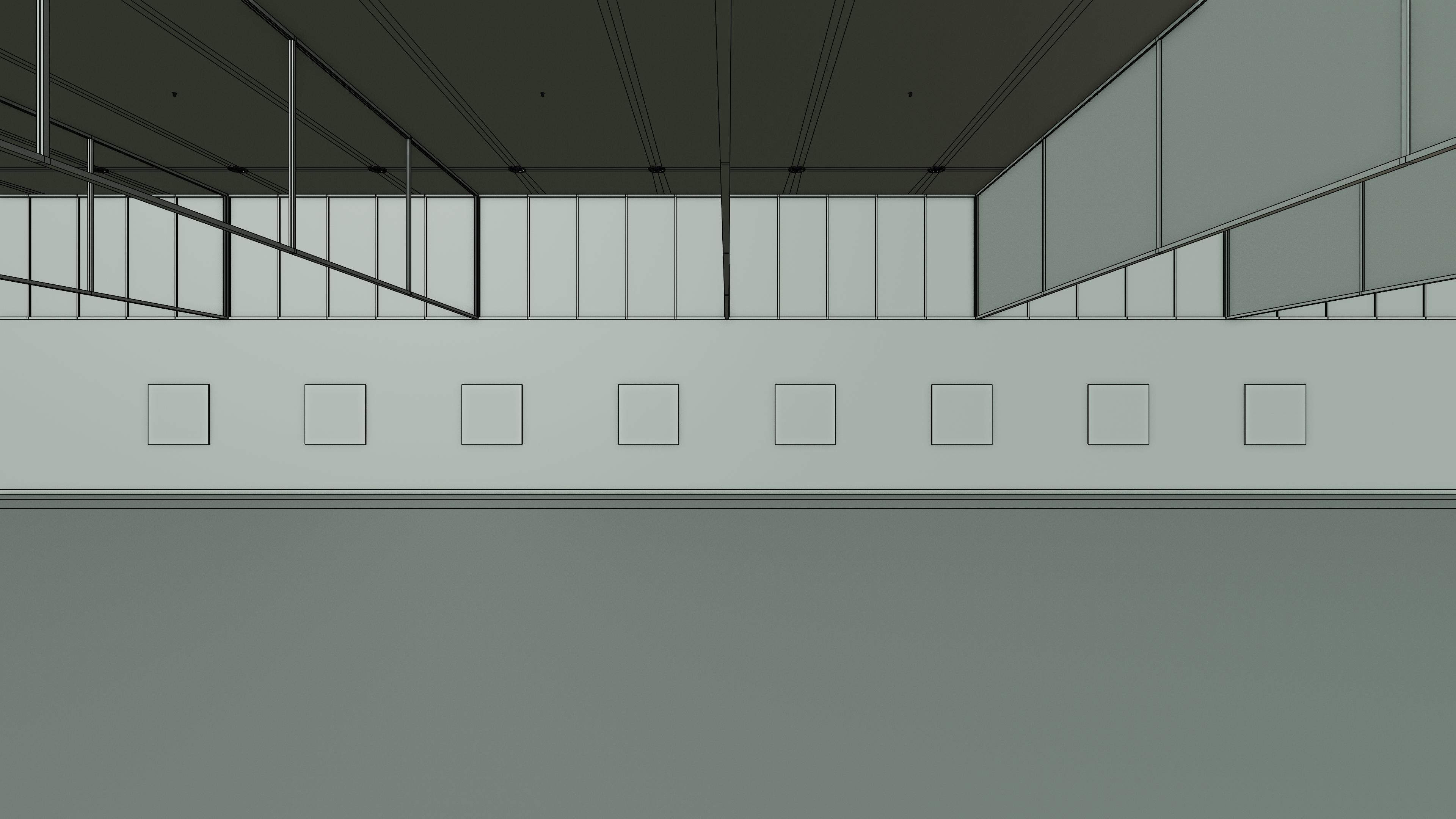3D model Art Museum Gallery Interior 38 VR / AR / low-poly | CGTrader