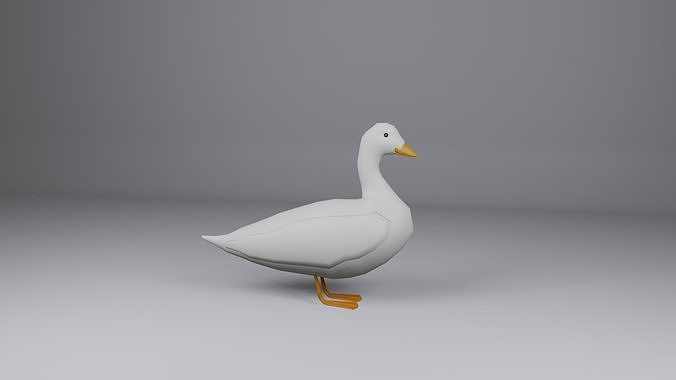 3D model Duck 3d VR / AR / low-poly | CGTrader