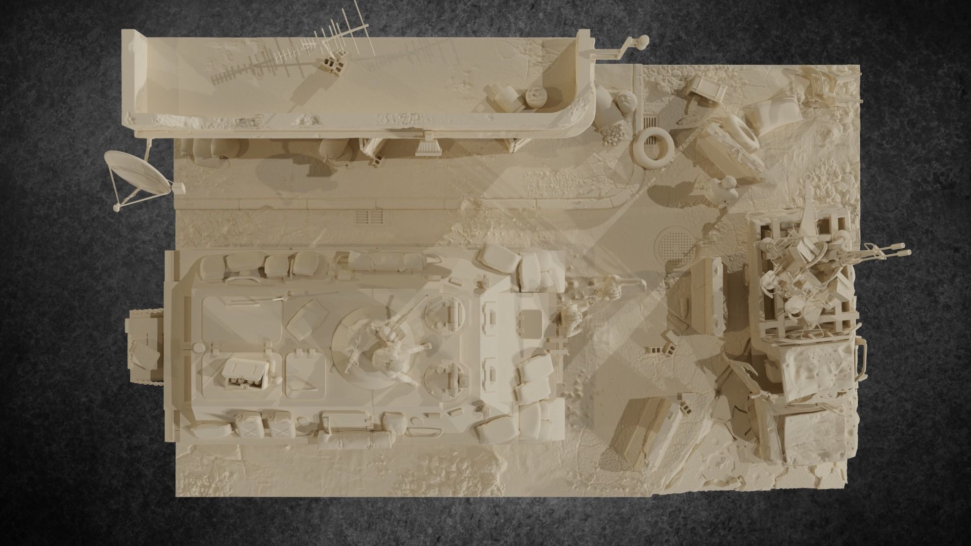 MA Models 3D Libya Civil War 3D model 3D printable | CGTrader